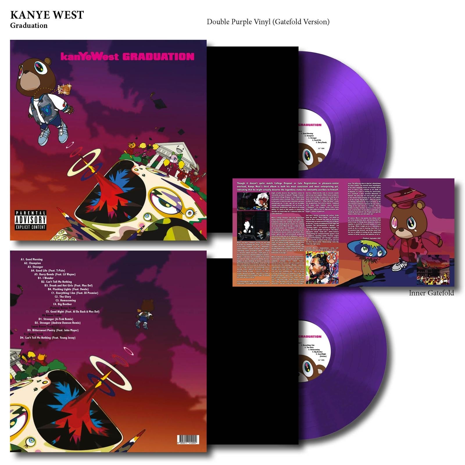 Kanye West, Graduation (unofficial) – Wax Wizard Records